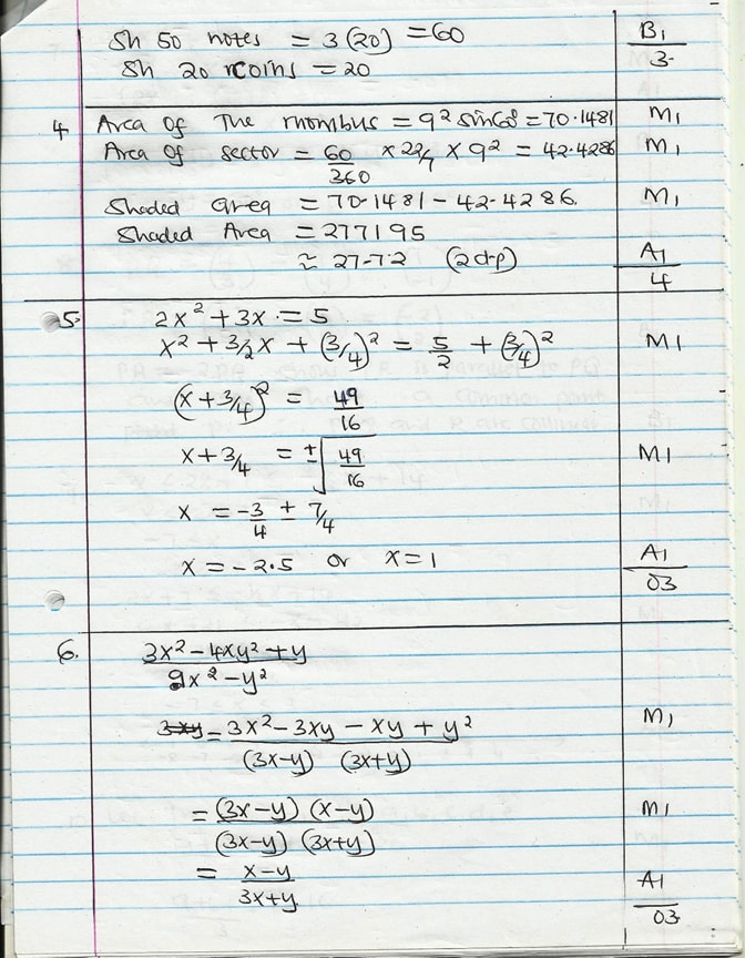 MATHEMATICS PAPER 1 - FORM 4 END TERM 1 EXAMS 2020 - EasyElimu ... MATHEMATICS PAPER 1 - FORM 4 END TERM 1 EXAMS 2020 - EasyElimu ...